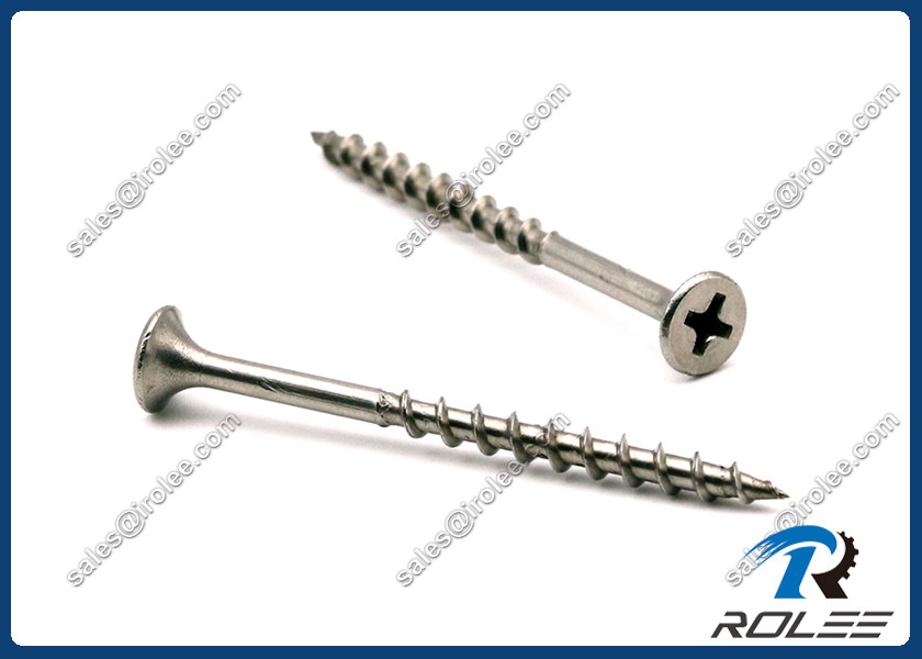 Stainless Steel Drywall Screw, Philips Bugle Head, Coarse Thread