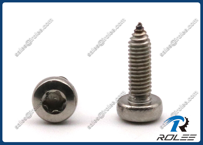 304/316/410 Stainless Torx Pan Trilobular Thread Forming Taptite Screws ...